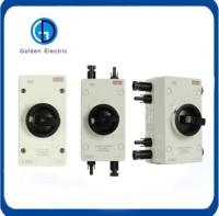 China Waterproof DC Solar Isolator Switch Grey Generator 4P Transfer Switch for sale