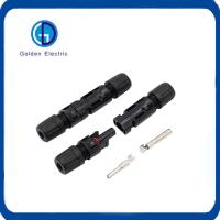 China 30A Rated Waterproof Adaptor Male/Female DC 1000V Mc4 Solar Connector PV Cable Connector for sale