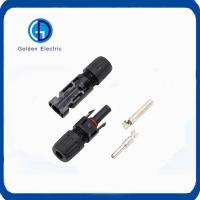 China 30A Rated Waterproof Adaptor Male/Female DC 1000V Mc4 Solar Connector PV Cable Connector for sale