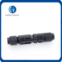 China 30A Rated Waterproof Adaptor Male/Female DC 1000V Mc4 Solar Connector PV Cable Connector for sale