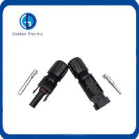 China 30A Rated Waterproof Adaptor Male/Female DC 1000V Mc4 Solar Connector PV Cable Connector for sale
