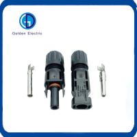 China 30A Rated Waterproof Adaptor Male/Female DC 1000V Mc4 Solar Connector PV Cable Connector for sale