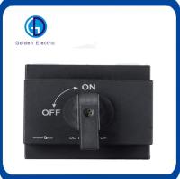 China 100A Isolating Disconnect PV Solar DC Isolator Switch For Solar Power Systems for sale