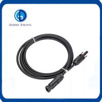 China 30A Rated Waterproof Adaptor Male/Female DC 1000V Mc4 Solar Connector PV Cable Connector for sale
