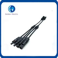 China 1000V Mc4 Y Type Connector For PV Energy System PV004-2t1 DC 2 To 1 Wire for sale