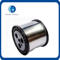 China Silver Plated Copper Alloy Solar Ribbon Wire Burr Free For Solar Applications for sale