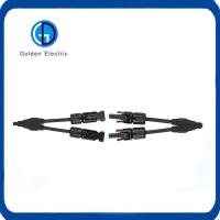 China Copper IP67 Waterproof Solar Y Branch Connectors With Lightning Protection for sale