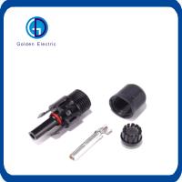 China IP68 Dustproof Mc4 Male And Female Connectors 30A Corrosion Resistant for sale