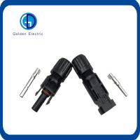 China IP68 Dustproof Mc4 Male And Female Connectors 30A Corrosion Resistant for sale