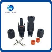 China IP68 Dustproof Mc4 Male And Female Connectors 30A Corrosion Resistant for sale