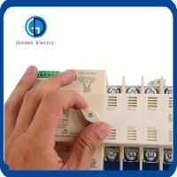 China 63A Automatic Transfer Switch ATS with Fire Resistant Protection and CE Certification for sale