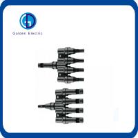 China Dust Resistance Solar MC4 Connector Easy installation For Photovoltaic Branch T System for sale