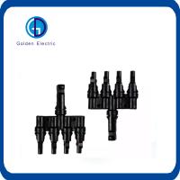 China Dust Resistance Solar MC4 Connector Easy installation For Photovoltaic Branch T System for sale