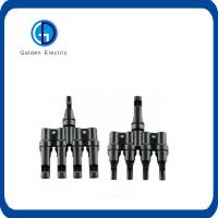 China Dust Resistance Solar MC4 Connector Easy installation For Photovoltaic Branch T System for sale
