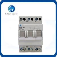 China DIN Rail Mounted Modular Manual Transfer Switch 4P 32A with Dual Output for sale