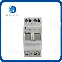 China DIN Rail Mounted Modular Manual Transfer Switch 4P 32A with Dual Output for sale