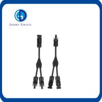 China Explosion Proof Y Branch 2 In 1 MC4 Connector High Reliability For Solar Power System for sale