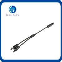 China Explosion Proof Y Branch 2 In 1 MC4 Connector High Reliability For Solar Power System for sale