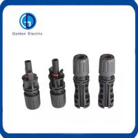 China Wear Resistant MC4 Chassis Connector 1500V DC 30A with Lightning Protection for sale