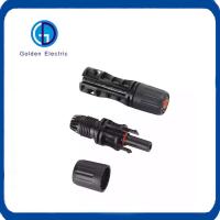 China Wear Resistant MC4 Chassis Connector 1500V DC 30A with Lightning Protection for sale