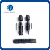 China Wear Resistant MC4 Chassis Connector 1500V DC 30A with Lightning Protection for sale