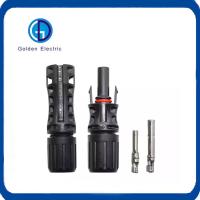 China 30A Solar PV Safety Operation 6mm2 Mc4 Connector Male And Female Connectors for sale