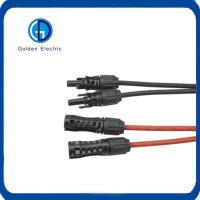 China 30A Solar PV Safety Operation 6mm2 Mc4 Connector Male And Female Connectors for sale