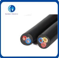 China 750V 3 Core 1.5mm2 Flexible Solar Panel DC Wire Rubber Insulated Sheathed for sale