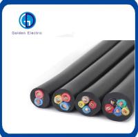 China 750V 3 Core 1.5mm2 Flexible Solar Panel DC Wire Rubber Insulated Sheathed for sale
