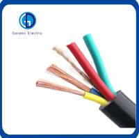 China 750V 3 Core 1.5mm2 Flexible Solar Panel DC Wire Rubber Insulated Sheathed for sale
