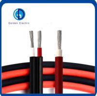 China TUV Approval Tinned Copper 4mm2 PV Cable Low Voltage For Solar Panel for sale