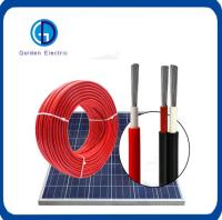 China TUV Approval Tinned Copper 4mm2 PV Cable Low Voltage For Solar Panel for sale