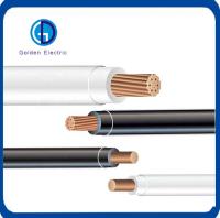 China Black PVC Insulation Copper PV Wire Water Resistant with Nylon Jacket 5.5mm for sale