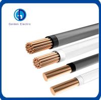 China Black PVC Insulation Copper PV Wire Water Resistant with Nylon Jacket 5.5mm for sale