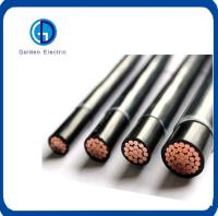 China Black PVC Insulation Copper PV Wire Water Resistant with Nylon Jacket 5.5mm for sale