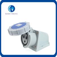 China IP67 3P 4P 5P Industrial Waterproof Plug and Sockets with Temperature Range -25- 80 for sale