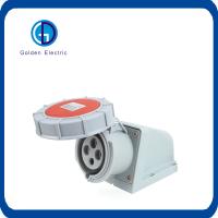 China IP67 3P 4P 5P Industrial Waterproof Plug and Sockets with Temperature Range -25- 80 for sale