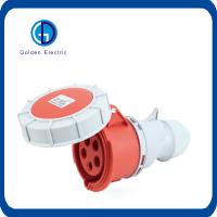 China 16A 32A 63A 125A Industrial Socket Plug with Cover Socket IP 67 Type Male and Female for sale