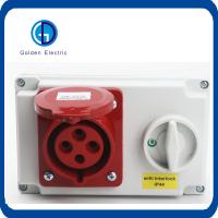 China IP44 IP67 16A 32A 3p 4p 5p Waterproof Interlocked Receptacle Switch for Performance for sale