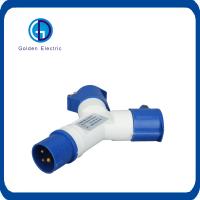 China Cable Interface Type CCC Certification 2p E IP44 230V 2p 3p 16A 2/3 Way Industrial Plug for sale