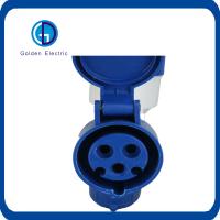 China Cable Interface Type CCC Certification 2p E IP44 230V 2p 3p 16A 2/3 Way Industrial Plug for sale
