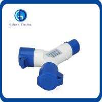 China IP44 Rainproof Industrial Electric Plug And Socket 32A Wall Mounted type for sale