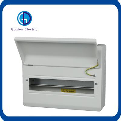 China Surface Mounted Metal MCB Distribution Box for UK Market 12.000kg Package Gross Weight for sale