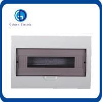 China Plastic Box with Iron Steel Base or Plastic Base Bottom Distribution Box Rated Current 63A for sale