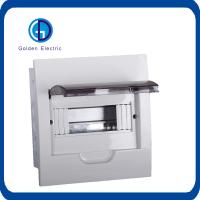 China Plastic Box with Iron Steel Base or Plastic Base Bottom Distribution Box Rated Current 63A for sale