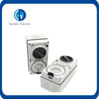 China Brass Connector Material Used in Zealand Rainproof Socket for Industrial Applications for sale