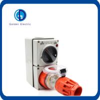 China Brass Connector Material Used in Zealand Rainproof Socket for Industrial Applications for sale