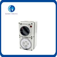 China Switch Customized Rated Voltage 250V Australian Standard Integrated Industrial Socket for sale