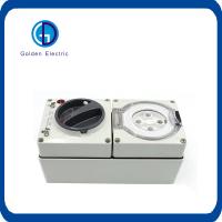 China Switch Customized Rated Voltage 250V Australian Standard Integrated Industrial Socket for sale