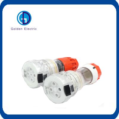 China 250V British Standard IP66 Circular Industrial Socket for Australian Power Connection for sale